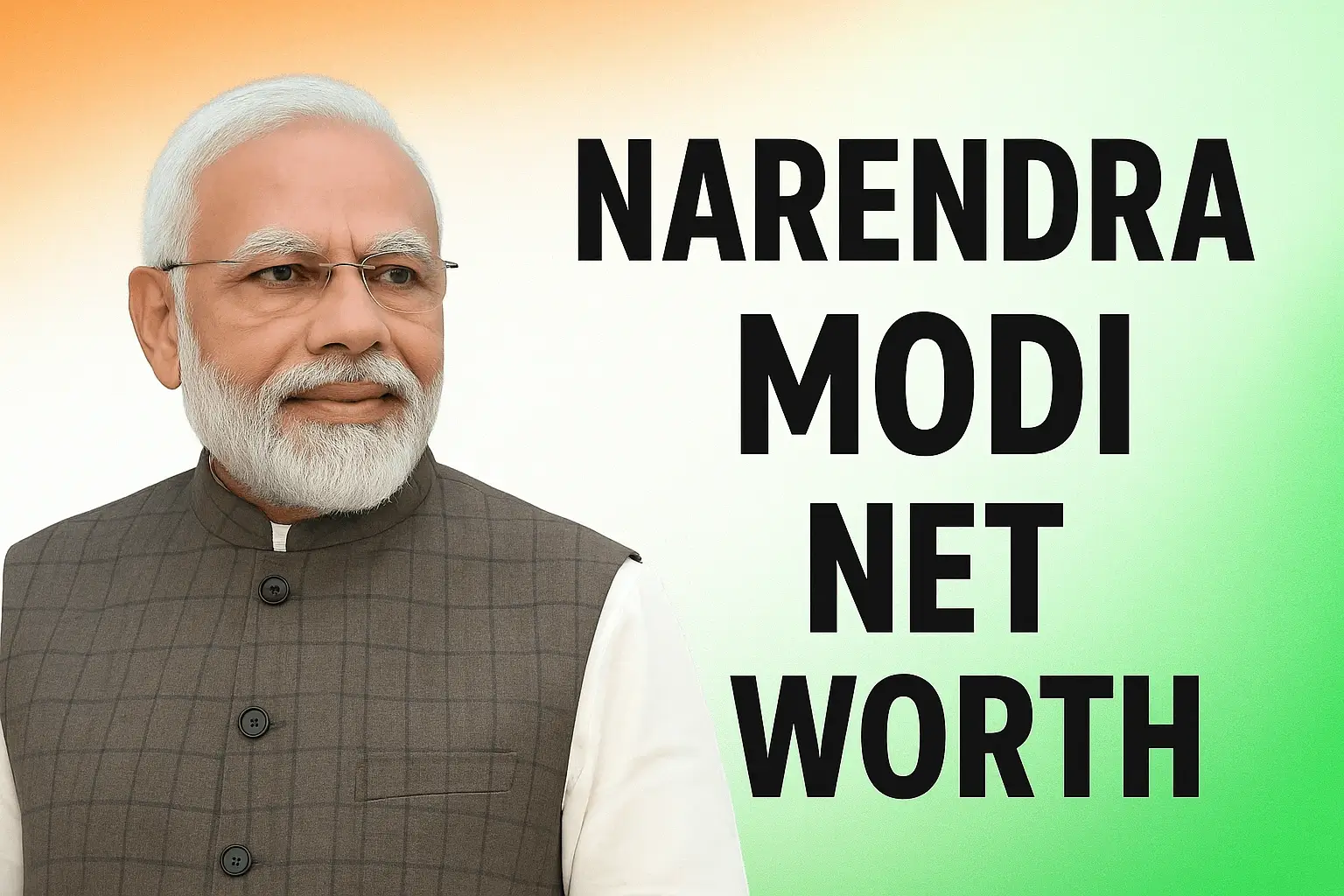 Narendra Modi Net Worth, Biography Career & Lifestyle 2025 - Smart Kamao